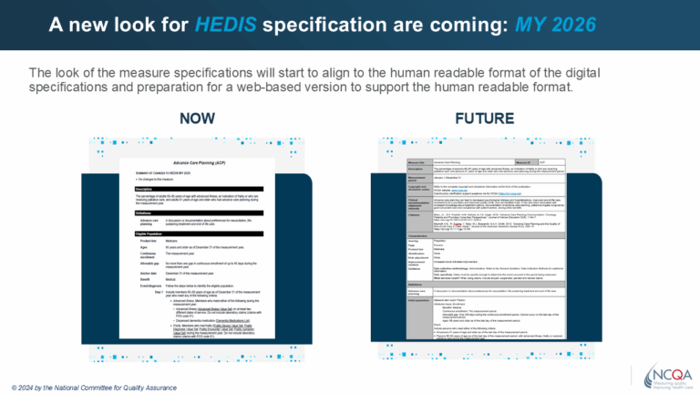 Coming August 1: A New Look for HEDIS! - NCQA
