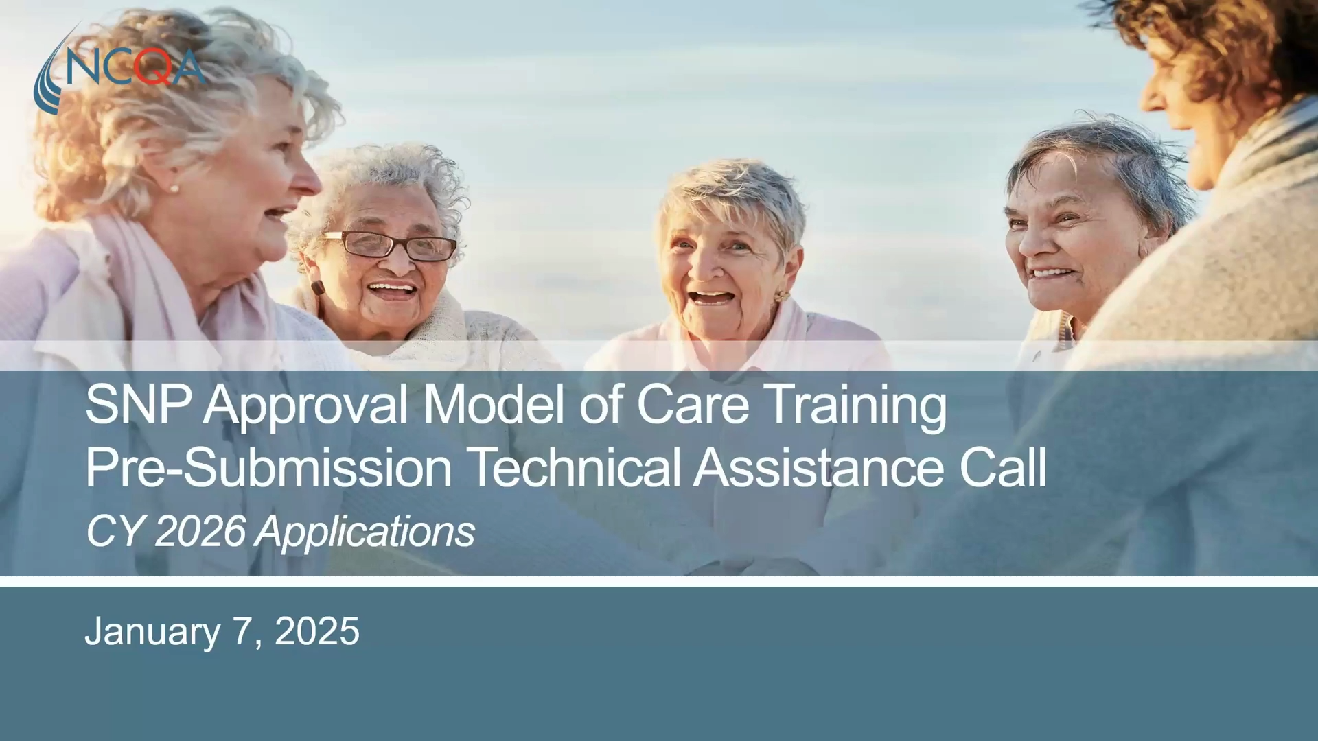 SNP CY 2026 Pre-Submission Technical Assistance Call 2 - NCQA