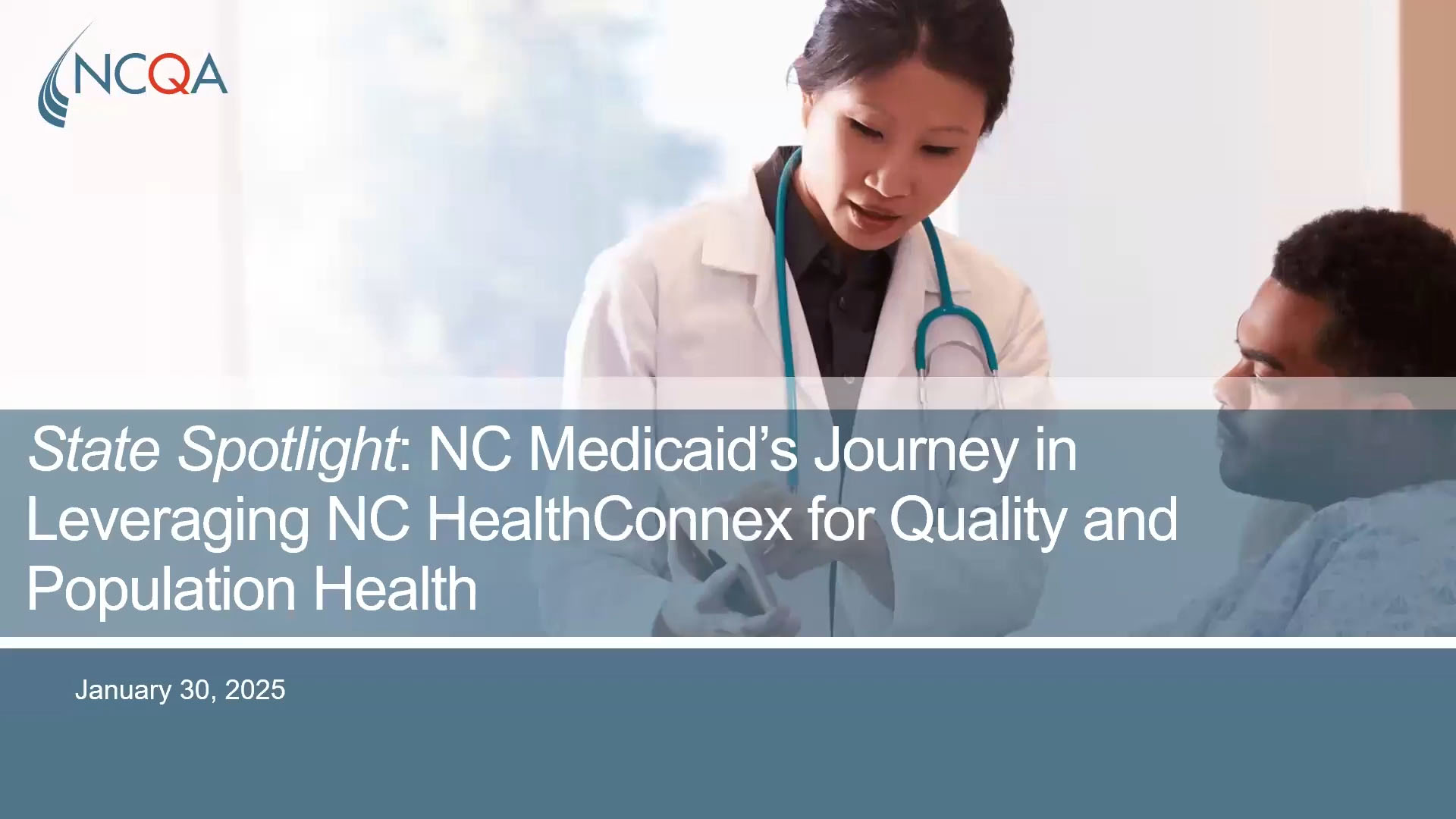 State Spotlight: NC Medicaid’s Journey in Leveraging NC HealthConnex ...